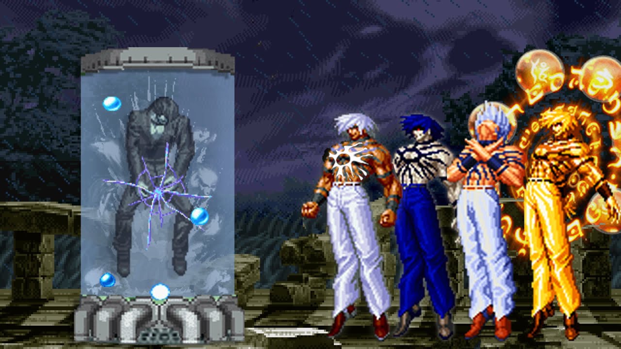 [KOF Mugen] Bio Element Vs Boss Orochi Team - YouTube