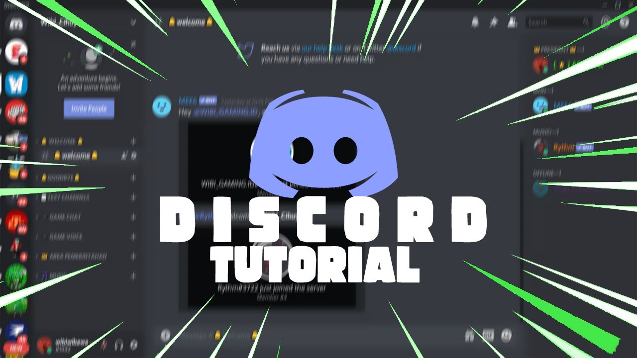 CARA MEMPERBAGUS TAMPILAN SERVER DISCORD DALAM 10 MENIT!! PART 1 - YouTube
