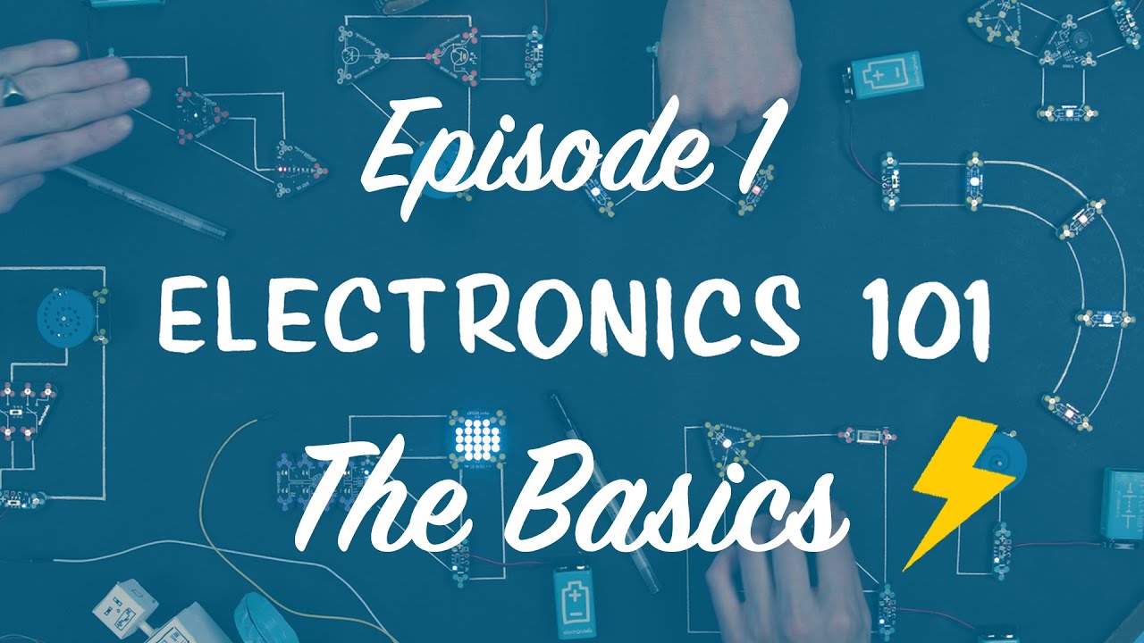 Circuit Scribe Electronics 101: Episode 1 - The Basics - YouTube