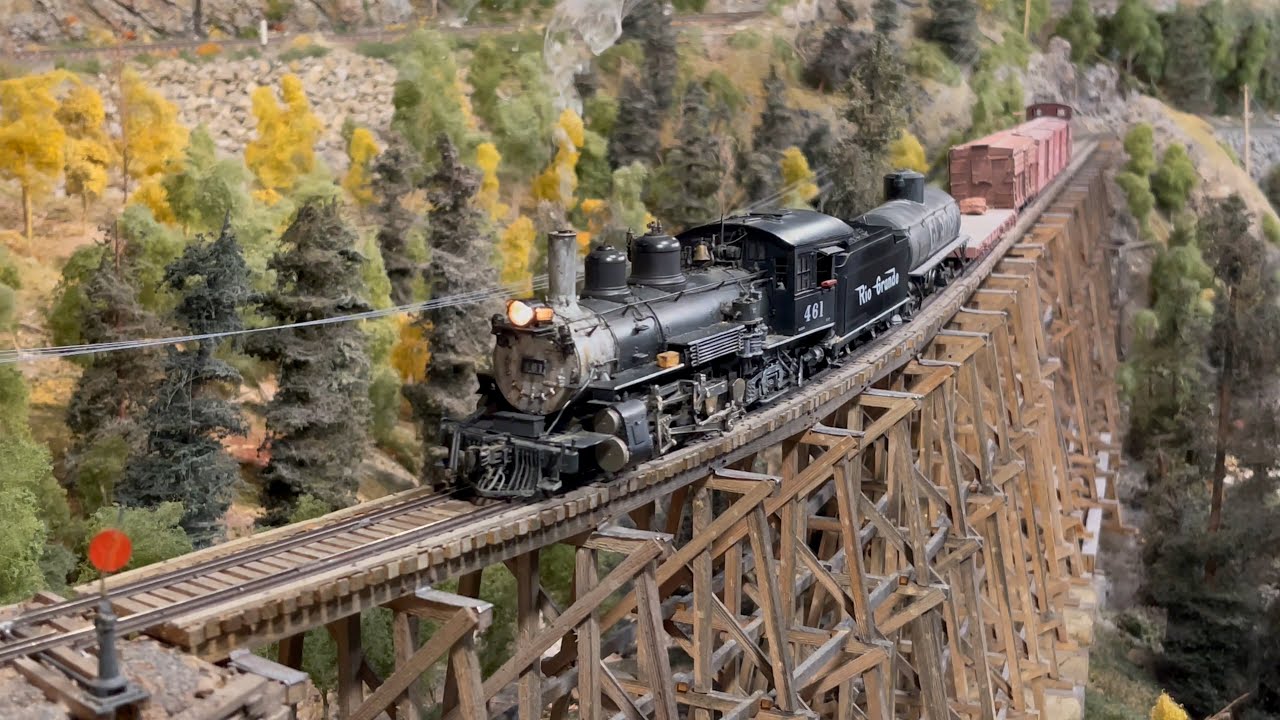 Dennis Ferguson - Narrow Gauge Model Railroad - RGS Ophir Loop in On3 ...