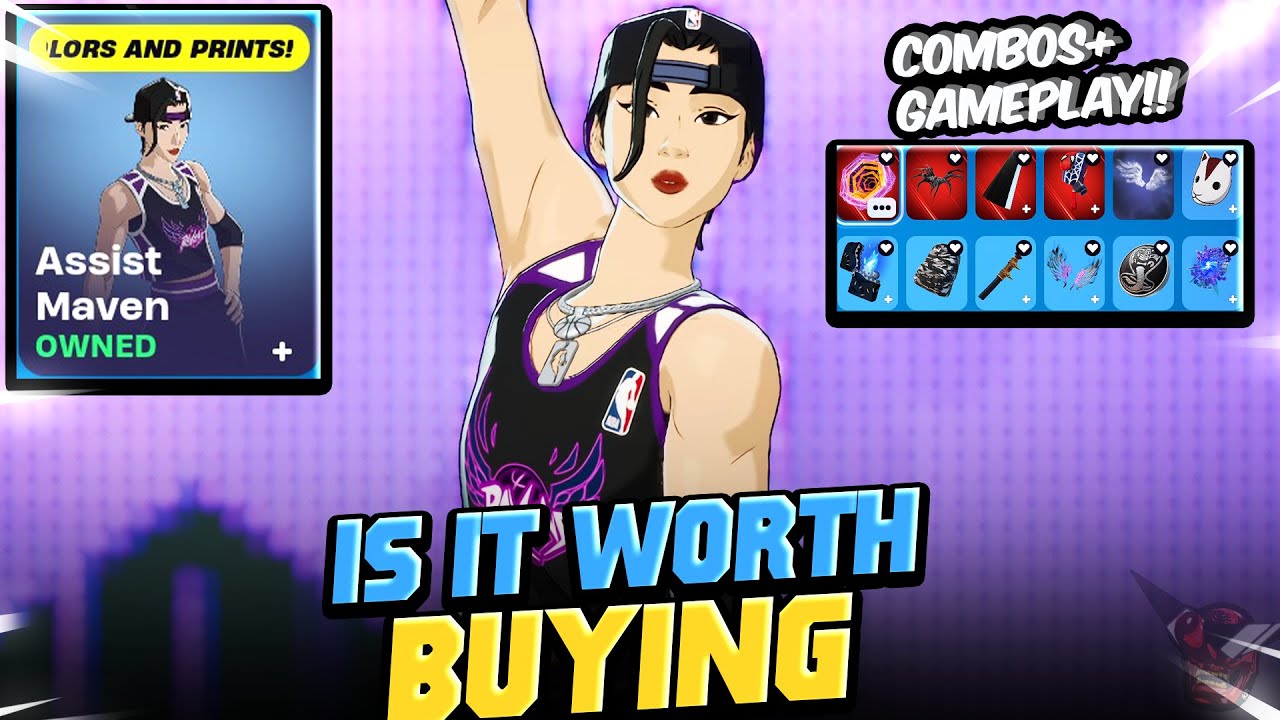 Is the ASSIST MAVEN Skin WORTH BUYING? | Best Combos | Gameplay ...