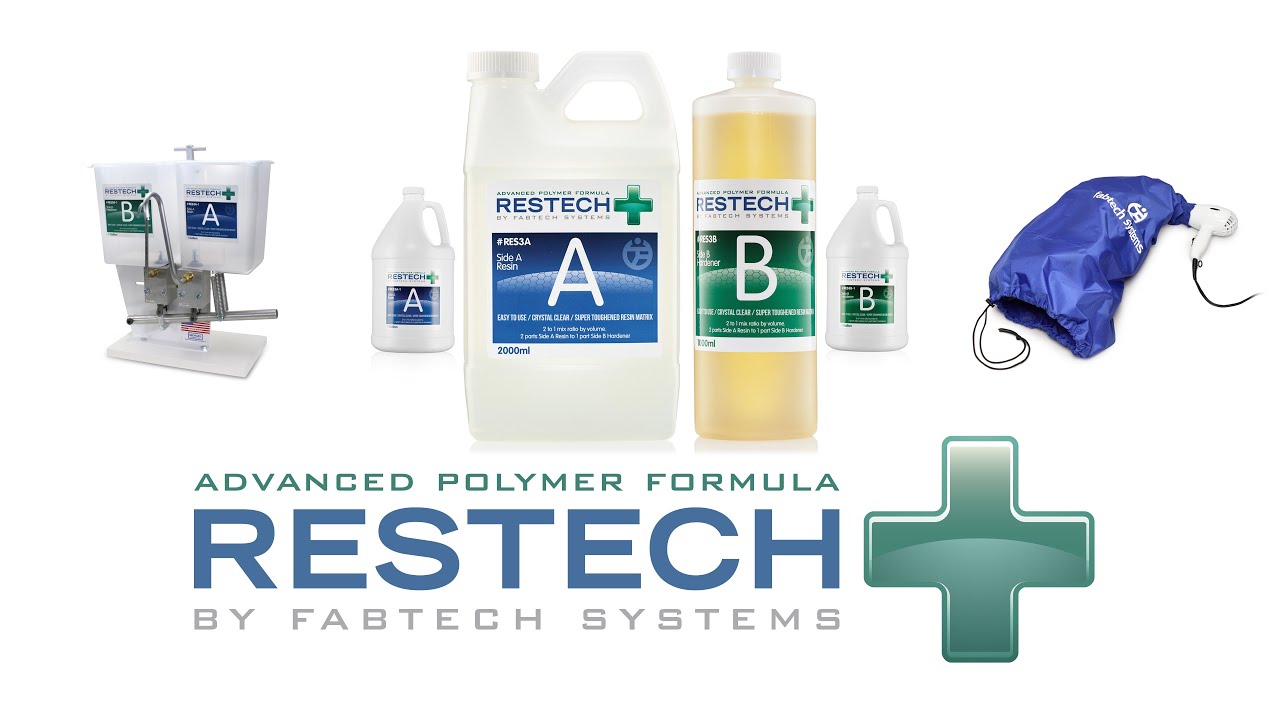 RESTECH+ Advanced Epoxy Resin Demo - YouTube