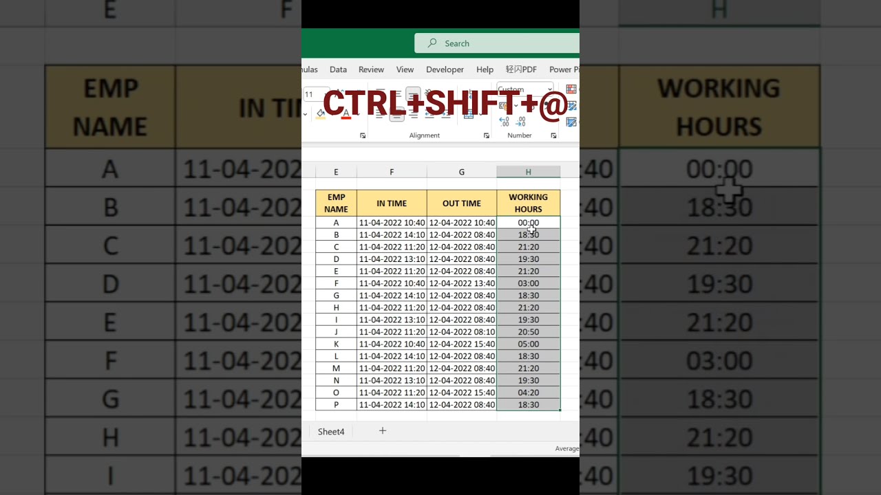 Time Calculation In Excel Excel Tips Tricks Excel Hacks YouTube Time Calculation In Excel Excel Tips Tricks Excel Hacks YouTube