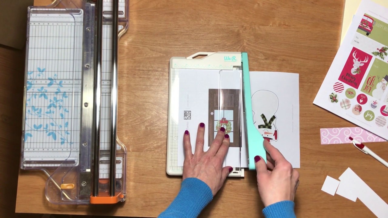 Fiskars Trimmer and We R Memory Keeper Mini Guillotine Cutter Product ...