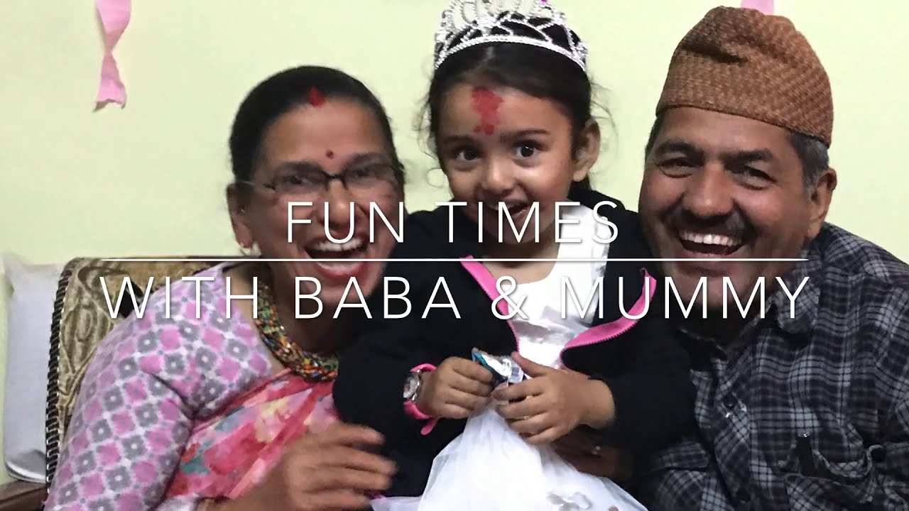 Fun Times With Baba & Mummy - YouTube