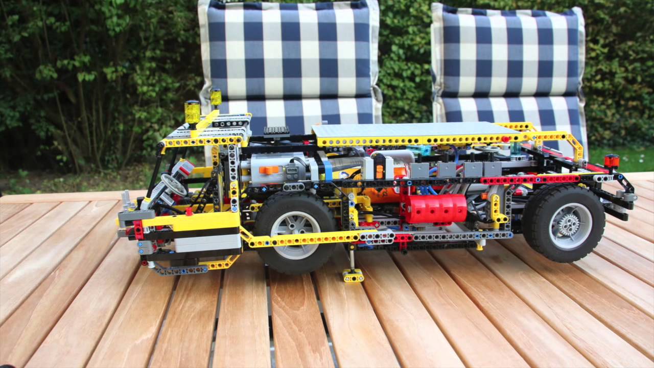 Lego technic Pushback-tug - YouTube