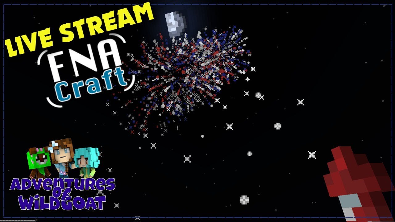 Minecraft 4th of July Firework Show - FNACraft.fun 1.15.2 - YouTube