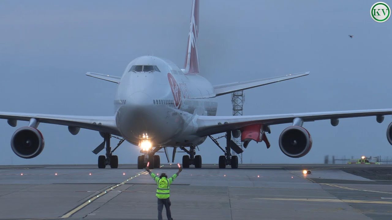 Virgin Orbit 747-400 Lands At Newquay Airport Ahead Of Rocket Launch ...