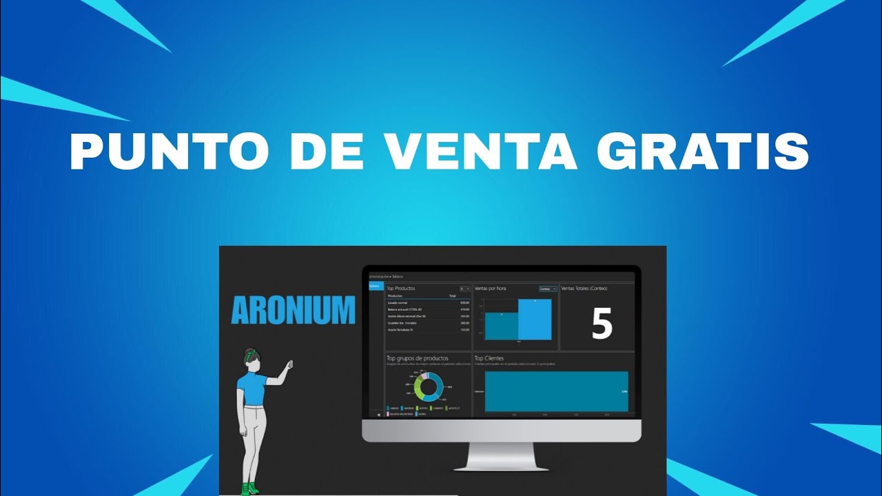 Cómo funciona el punto de venta !Gratis! Aronium - YouTube