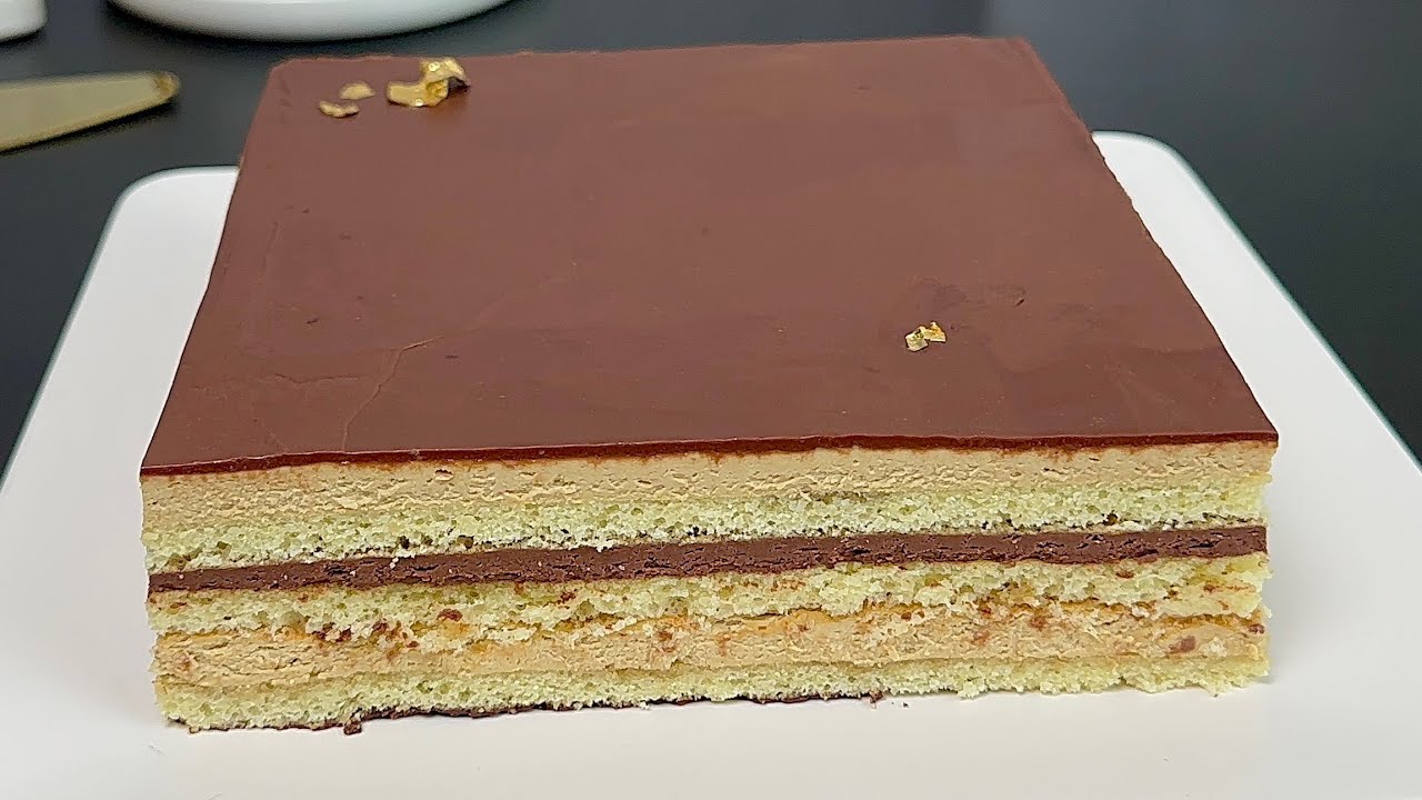 L’Opéra, le classique de la pâtisserie française ! Un Dessert Élégant à ...