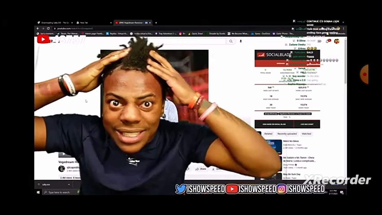 ishowspeed shave of his hair🤣 #ishowspeed #speed - YouTube