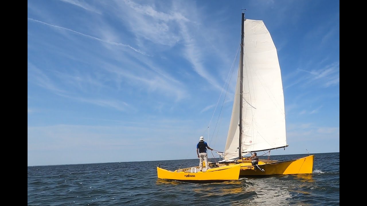 Getting a little closer to the Madness - sailing a Pacific Proa - YouTube