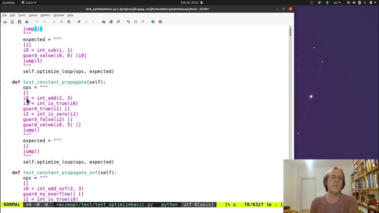 PyPy Twitch Stream: a walkthrough of the RPython JIT, and optimizing str.startswith - YouTube