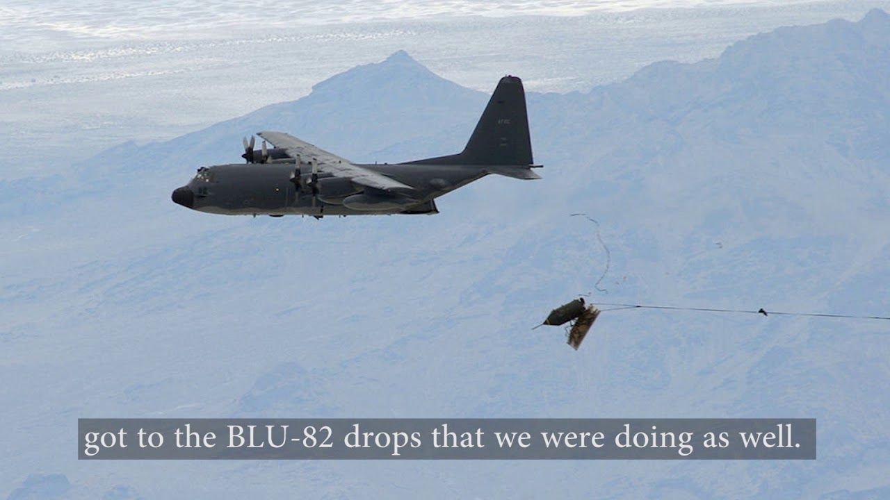 BLU-82 drop anniversary - YouTube