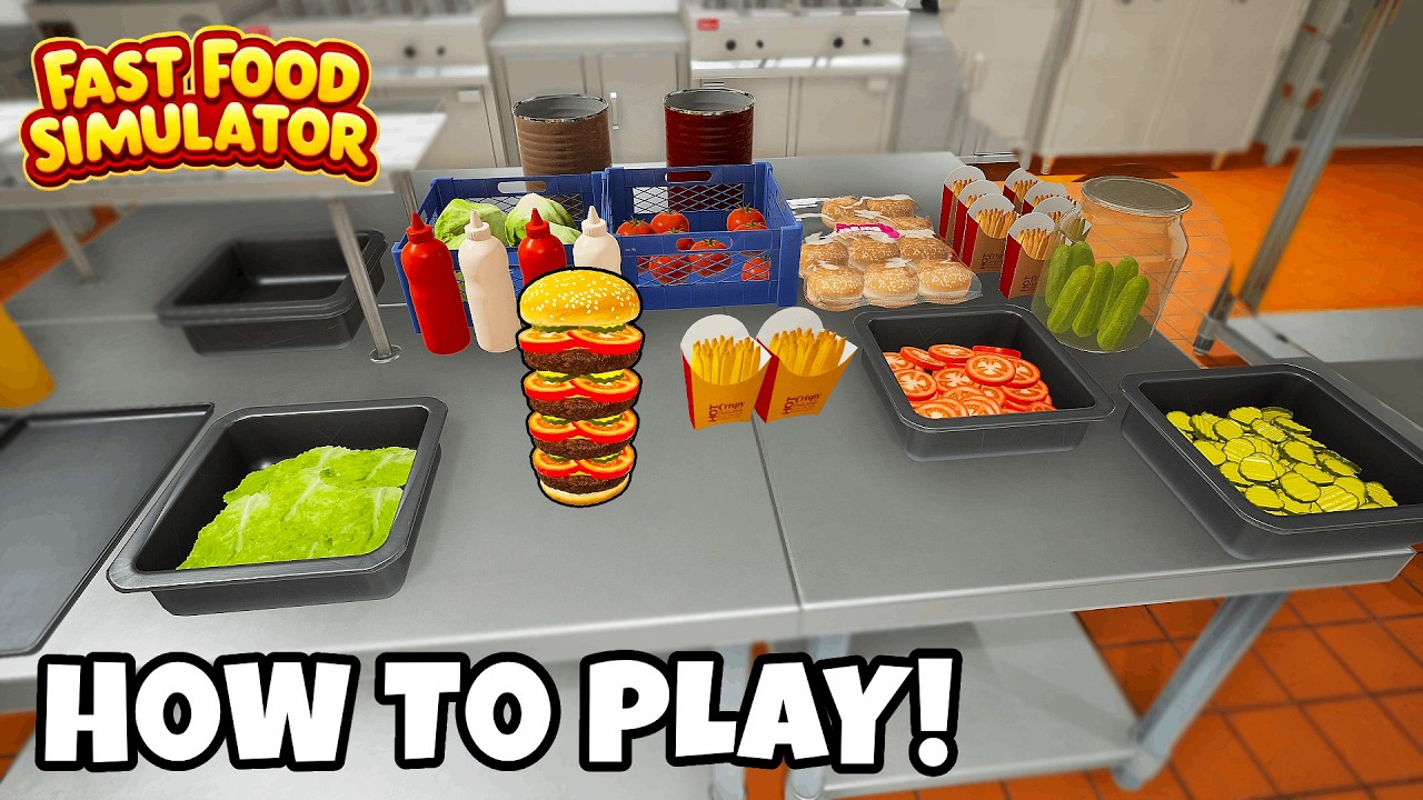 HOW TO PLAY FAST FOOD SIMULATOR PROLOGUE - YouTube