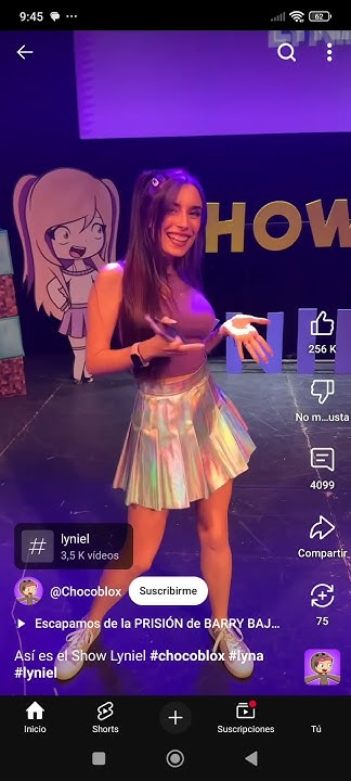 así es el show lyniel chocoblox lyna lyniel - YouTube