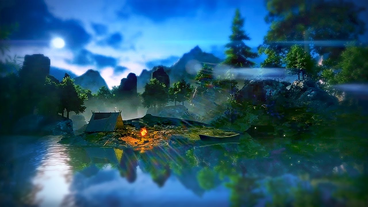 Fall Asleep In An Enchanted Forest - Relaxing Nature Sounds To Help You ...