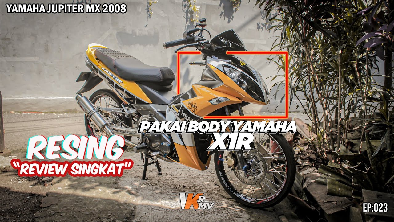 MOTOR LANGKA " YAMAHA JUPITER MX 2008 " RESING (Review Singkat) - YouTube