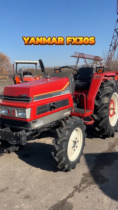 Потужний та чудовий міні трактор🚜 Yanmar FX30S🔥 у VRM-Техніка Рівне - YouTube