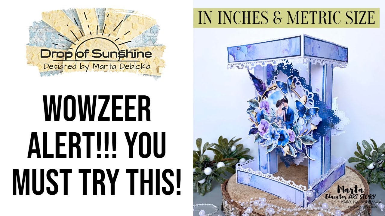 EASY step-by-step TOWER CARD, no dies needed, BEGINNER friendly, both ...