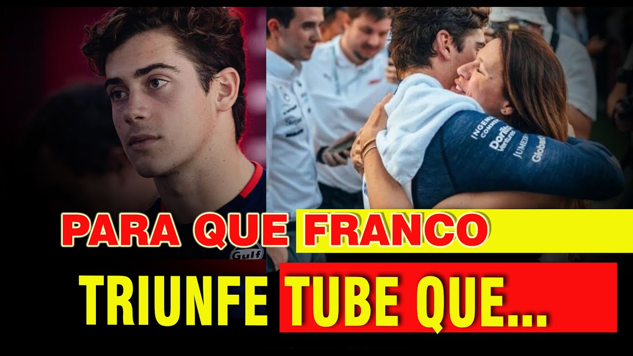 El SACRIFICIO de la mamá de Franco Colapinto para que su hijo llegue a ...