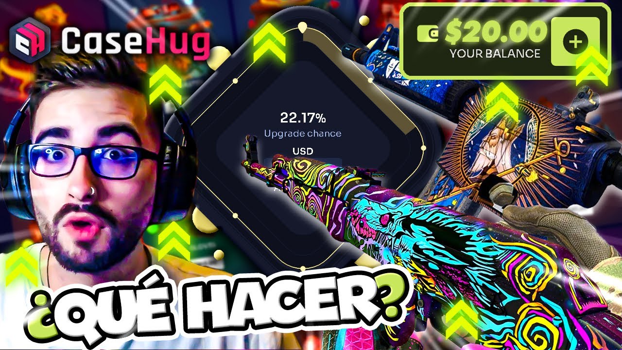 Que HACER con 20$ en CASEHUG *SALE BIEN* + SORTEO 1200$ - YouTube