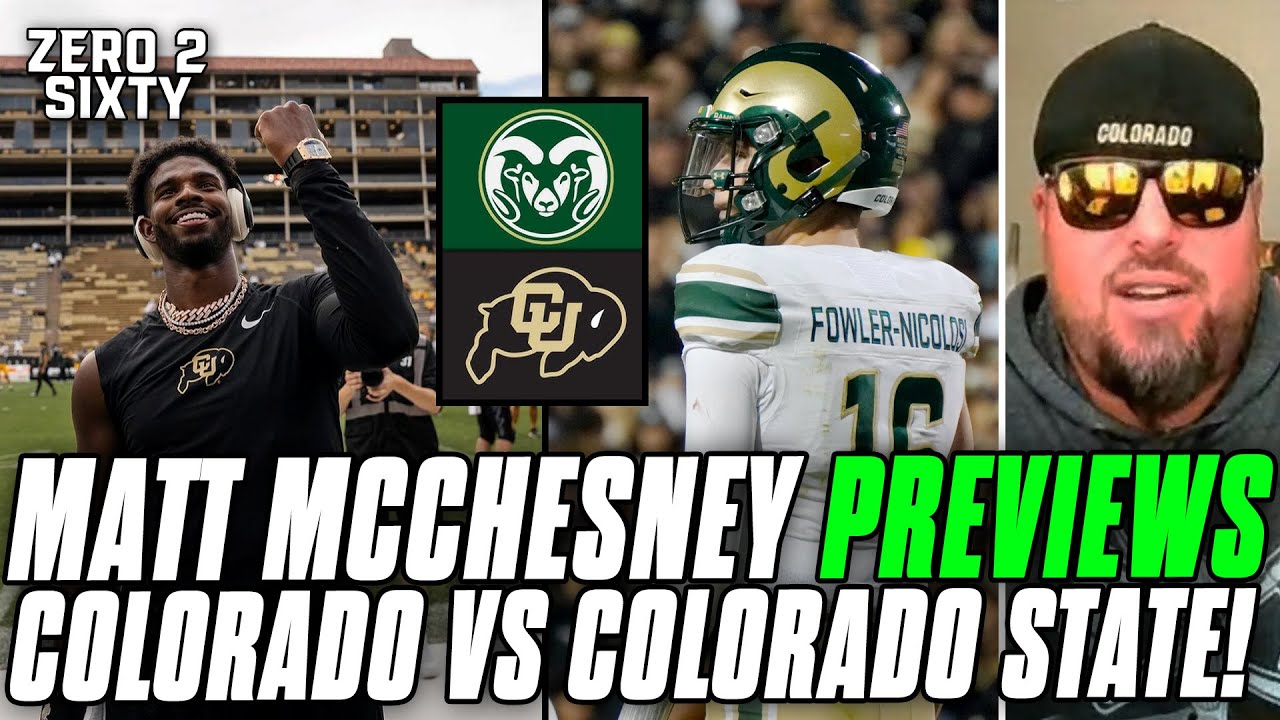 Matt McChesney Previews COLORADO vs. CSU! - YouTube
