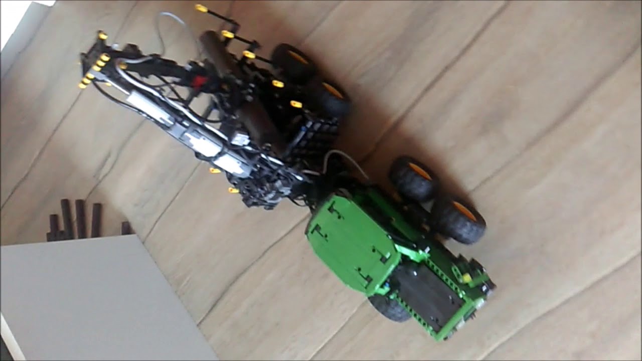 Lego Forwarder Timberjack 1410 - YouTube