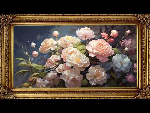 WALLPAPER TV ART FLOWERS 5 HOURS / DUVAR KAĞIDI TV SANATI 5 SAAT