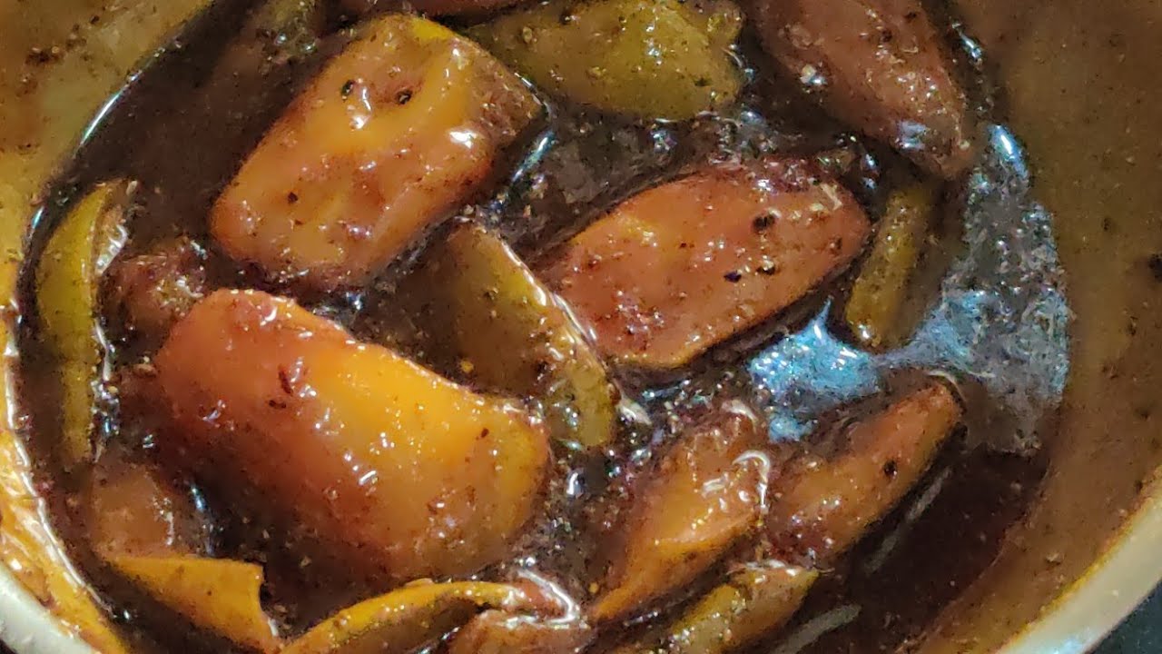 Aam ka Khatta Mitha Achar Recipe| Mango Sweet & Sour pickle Recipe| Raw ...