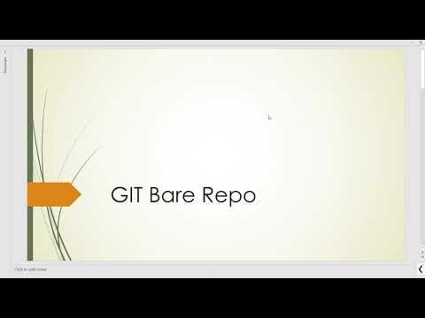 GIT Bare Repository - Theory #1.4 - YouTube