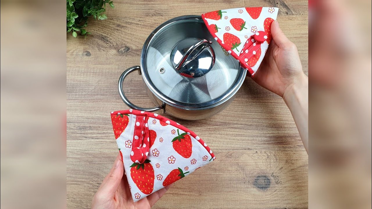 So Neat and Useful🤩 How to make a pot handle holder in the easiest way ...