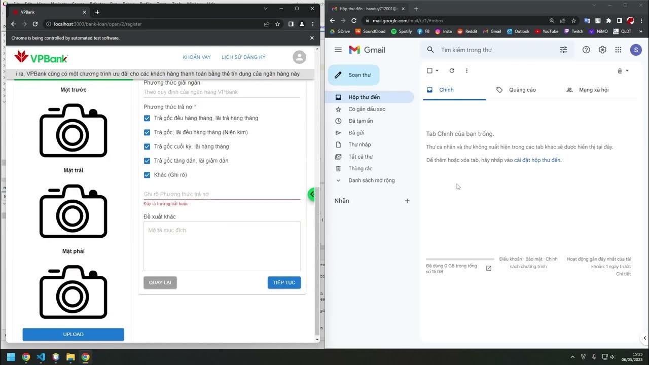 Demo Selenium Youtube