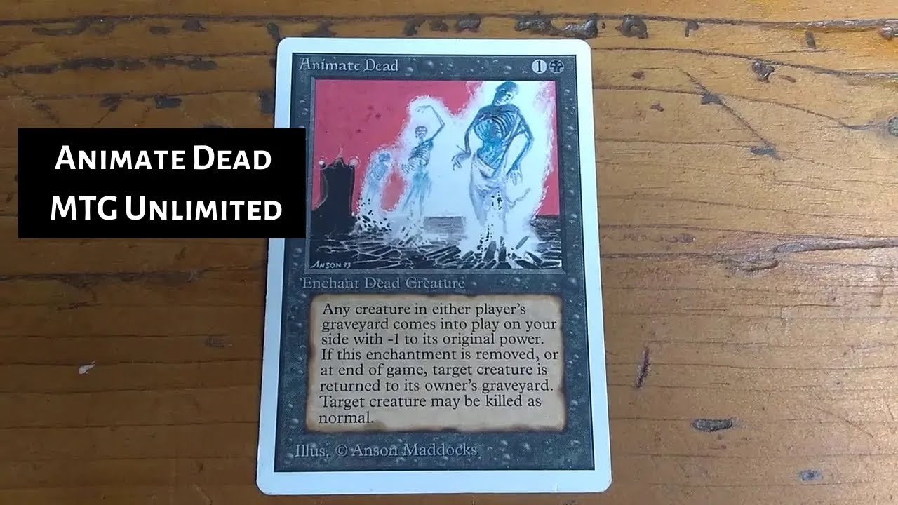 Animate Dead Mtg