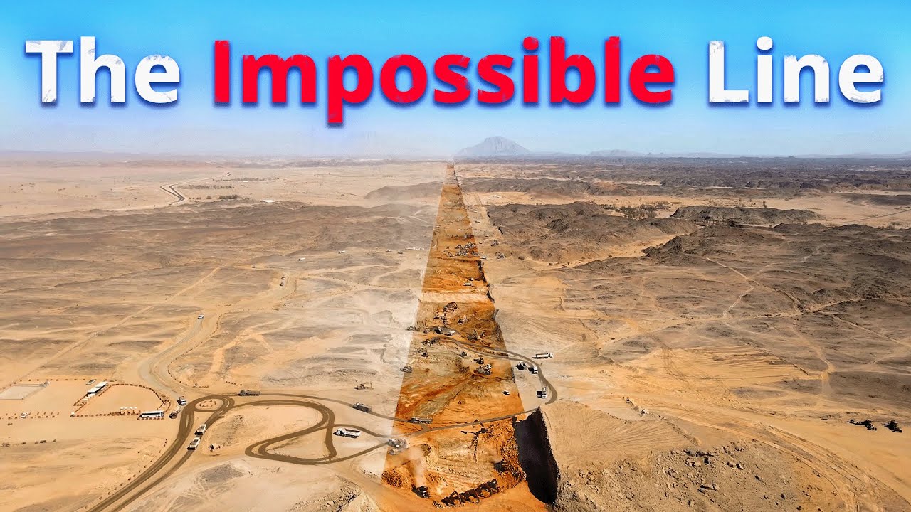 The Line Actually Begins Construction - YouTube