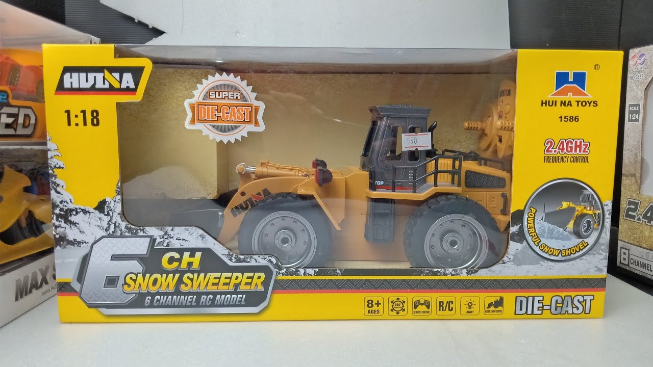 รถกวาดหิมะ RC รถบังคับ Snow Sweeper สเกล 1:18 die-cast ราคา 990 บาท ...