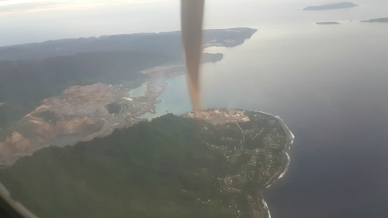 Lihir Island Gold Mine from air 31st Oct 2017 - YouTube