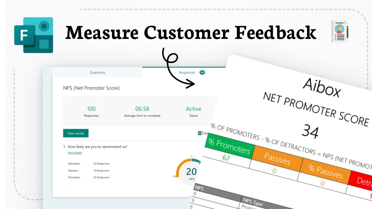 How to add net promoter score in Microsoft Forms - YouTube