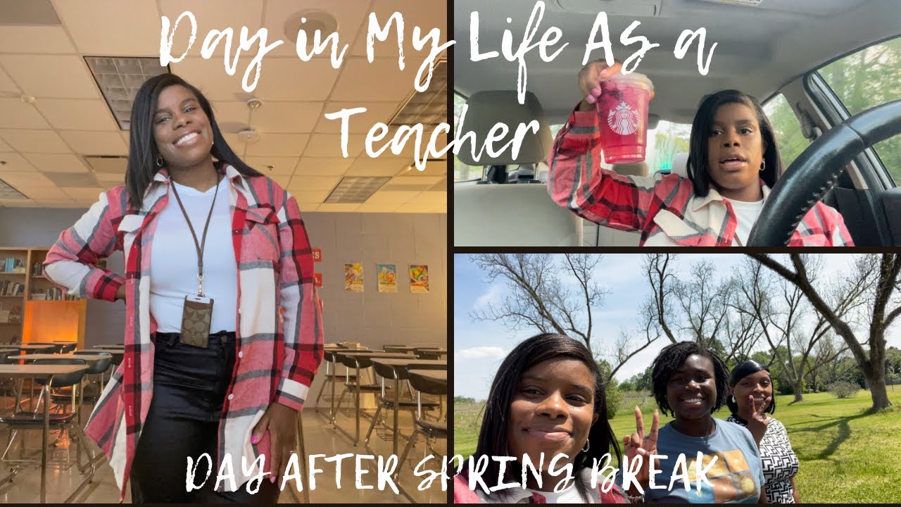 TEACHER VLOG: Day after SPRING BREAK 🫠 - YouTube