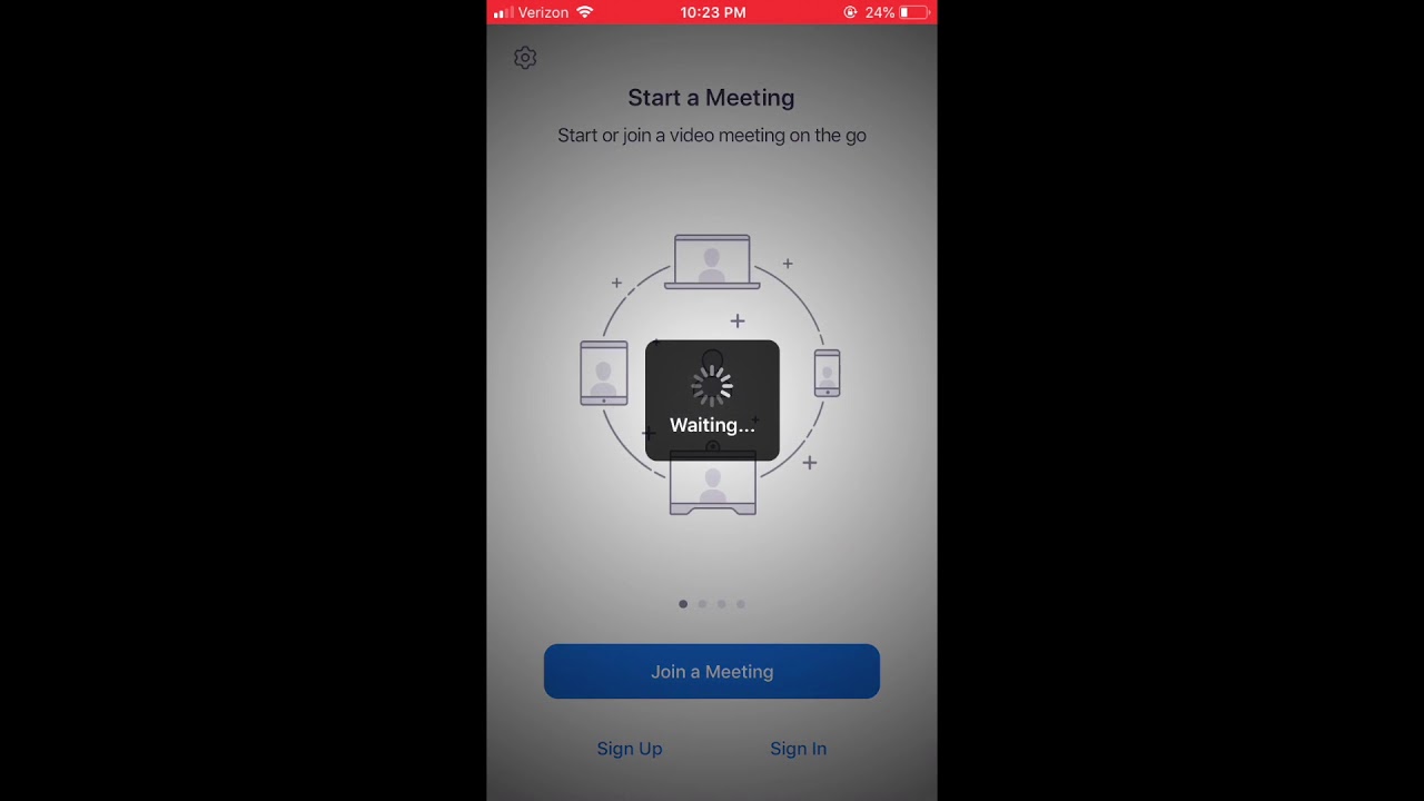 Zoom on Mobile Device - YouTube