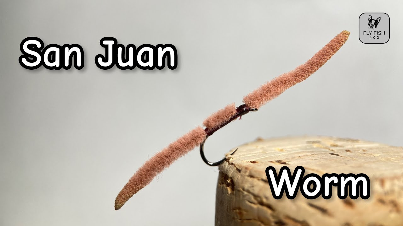San Juan Worm | Fly Tying Tutorial | Worm Flies - YouTube
