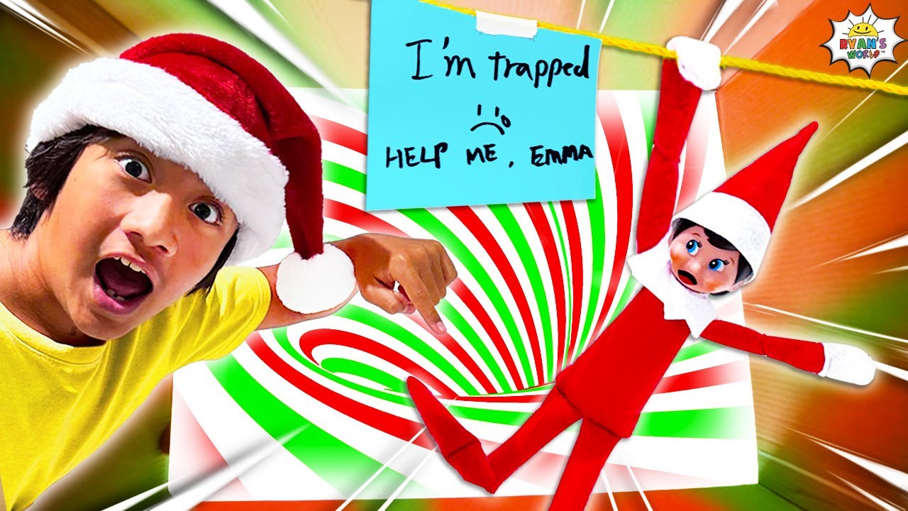 Ryan Caught Elf on The Shelf and more fun kids video! - YouTube