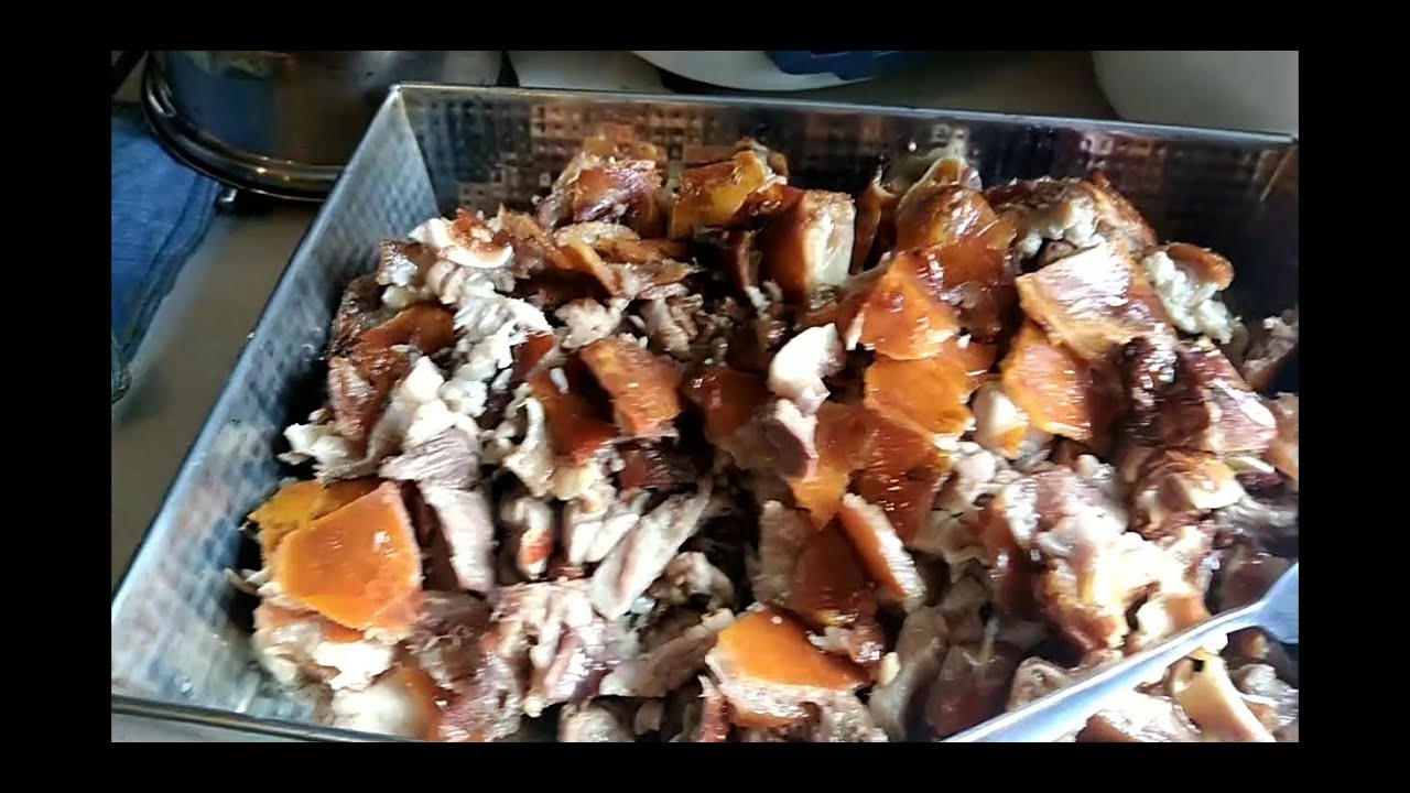 OUR VERSION OF GRILLED (LECHON ULO) HOW TO CHOP? - YouTube