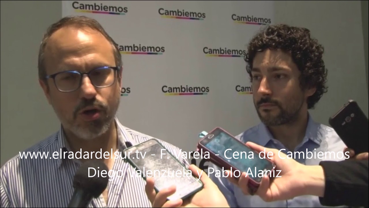 El Radar del Sur: Cena de Cambiemos - Diego Valenzuela y Pablo Alaniz ...