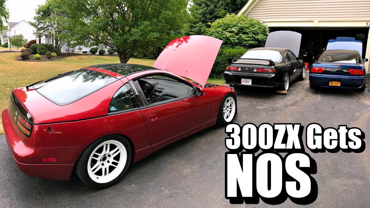300ZX Build Gets a Wet Shot of NOS - YouTube