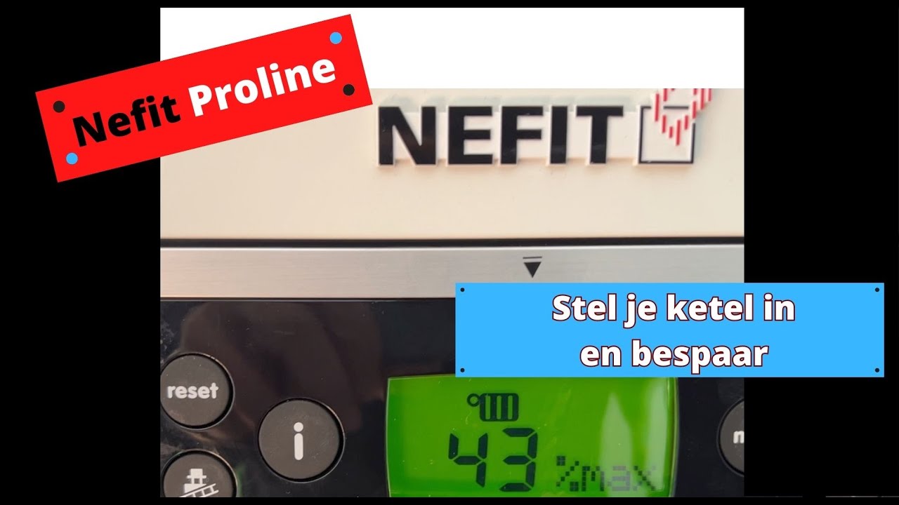 Nefit proline bespaar energie: Zo stel je vermogen en warmwater in ...