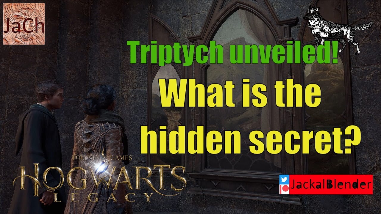 The Triptych in the Undercroft is complete! | Hogwarts Legacy ...