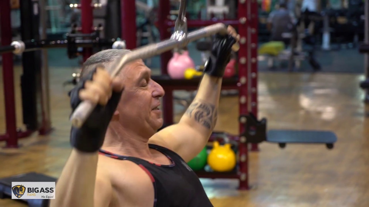 מאווררי BIGASSFANS חדרי כושר - YouTube