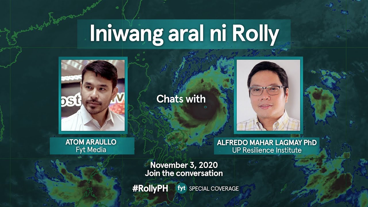 Lessons from Super Typhoon Rolly (Goni) | Chat with Atom Araullo - YouTube