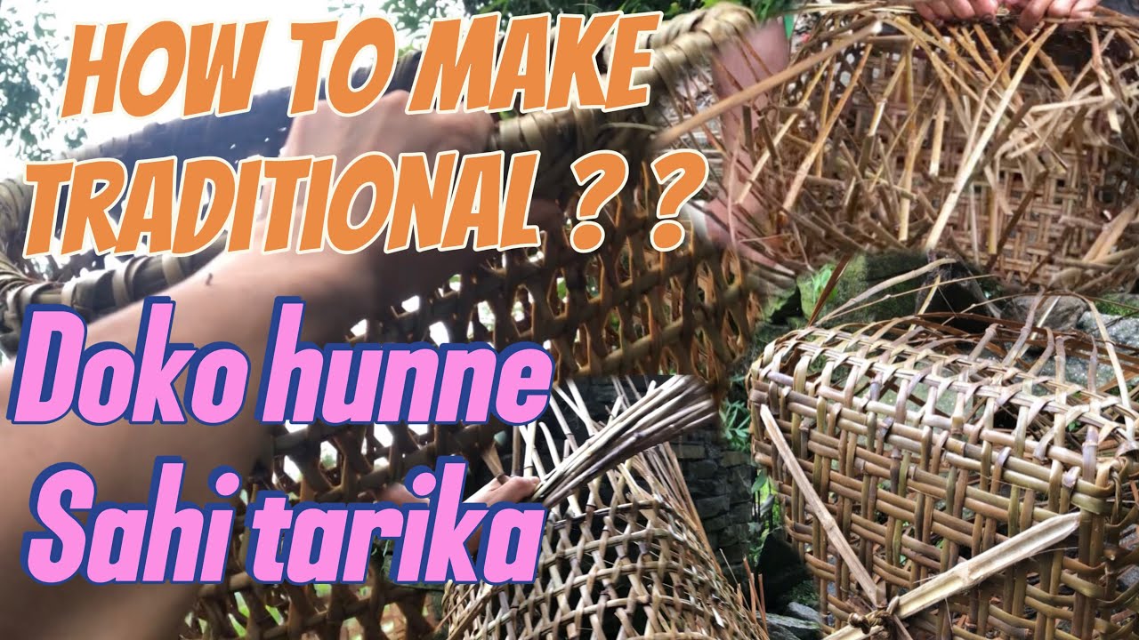 How to make Traditional Nepali Doko - YouTube